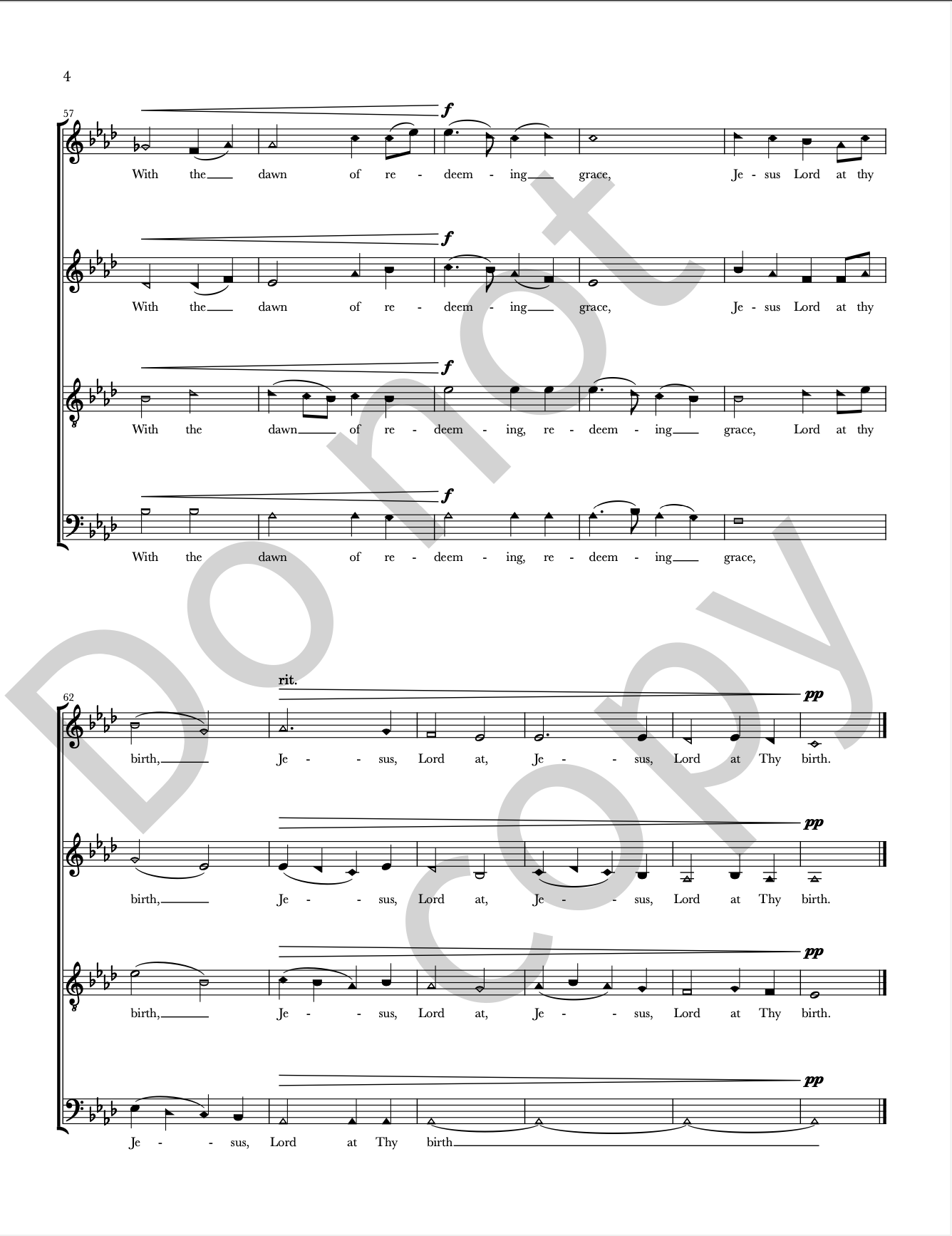 Silent Night - Ben Burkholder Music